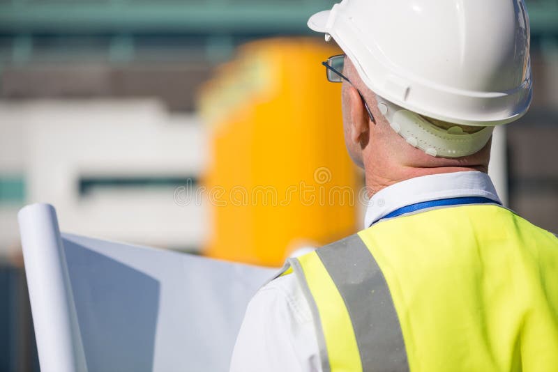 Senior engineer stock photo. Image of building, builder - 61364334