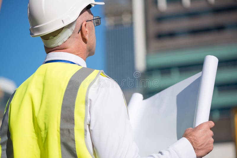 Senior engineer stock image. Image of business, plan - 62257031