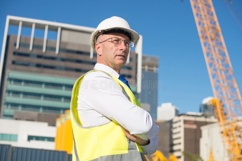 Senior engineer stock image. Image of improvement, build - 62257525