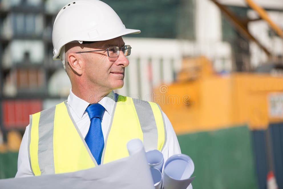 Senior engineer stock image. Image of project, foreman - 62257173