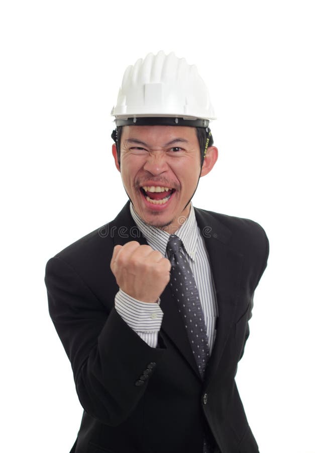 Senior engineer smile stock image. Image of laptop, business - 30835861