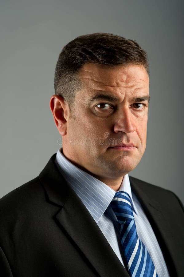 Senior executive portrait stock image. Image of mature - 28500979