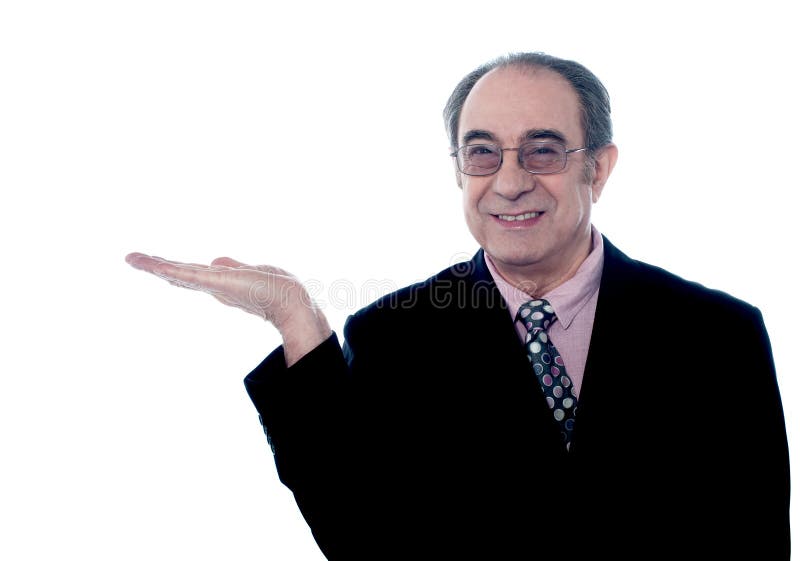 Senior Executive CEO Manager with Team Members. Uds Stock Photo - Image ...