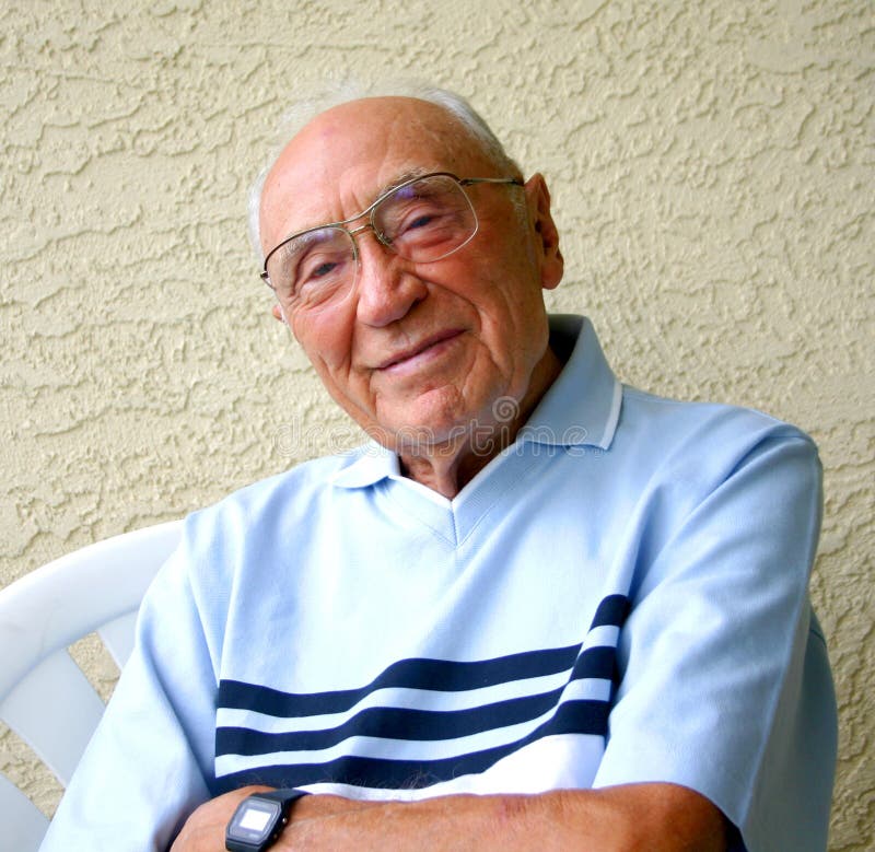 Senior Gentleman stock image. Image of wrinkles, successful - 79945