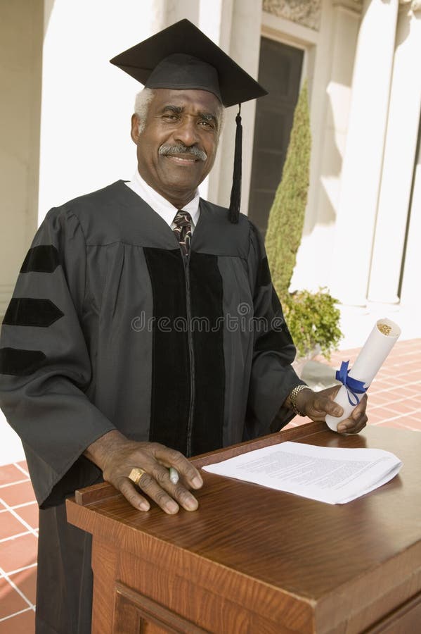 Senior Graduate stock photo. Image of confident, college - 23619680