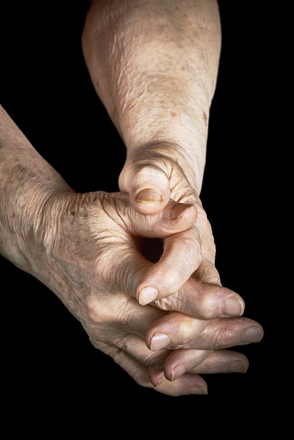 Senior hands stock image. Image of elderly, clasped, senior - 69530177