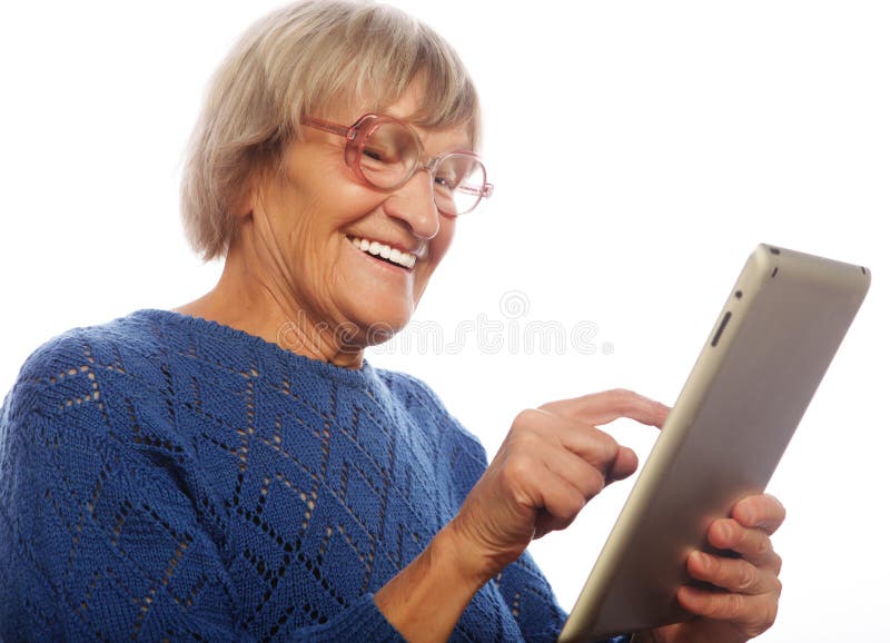 526 Ipad Old People Stock Photos - Free & Royalty-Free Stock Photos ...