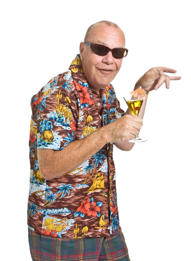 Senior on Holiday stock image. Image of dork, eccentric - 15171359