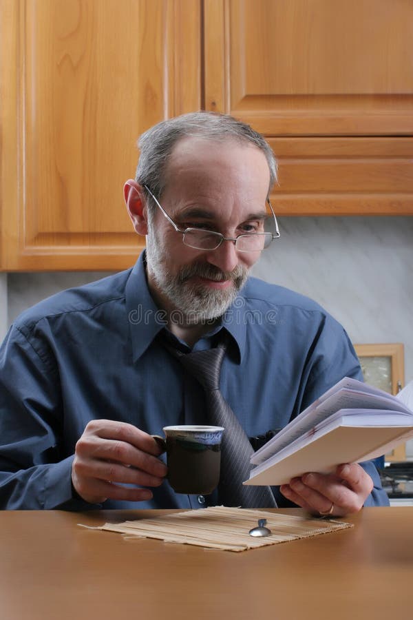 Senior intelligent man stock photo. Image of suit, cheerful - 7143908