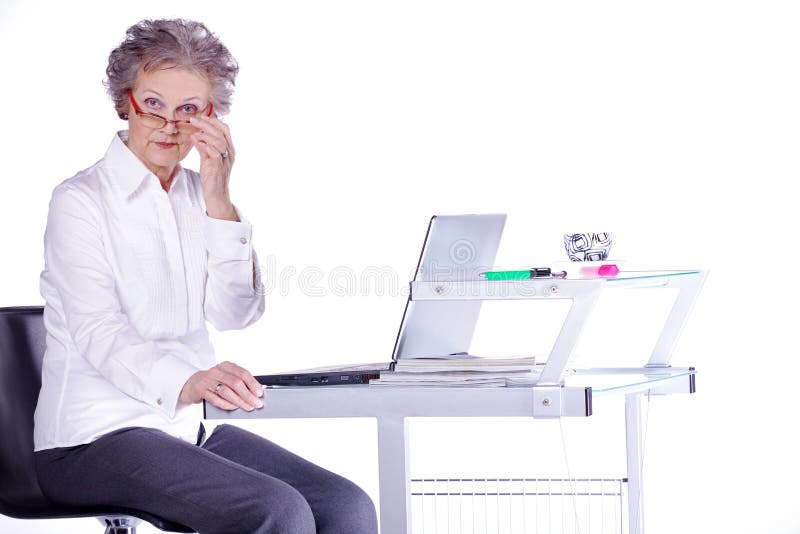 5,477 Older Lady Computer Stock Photos - Free & Royalty-Free Stock ...