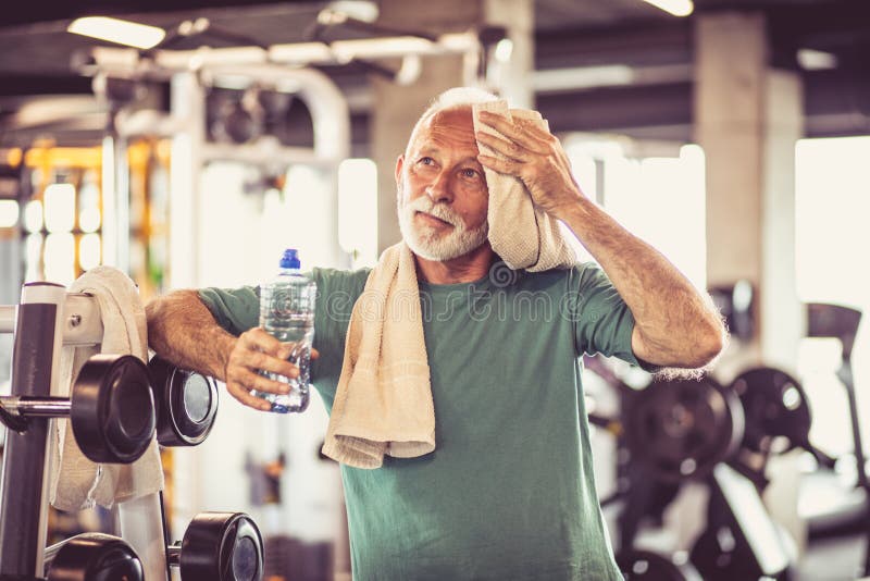 Good day at gym. stock photo. Image of adult, exercising - 120394694