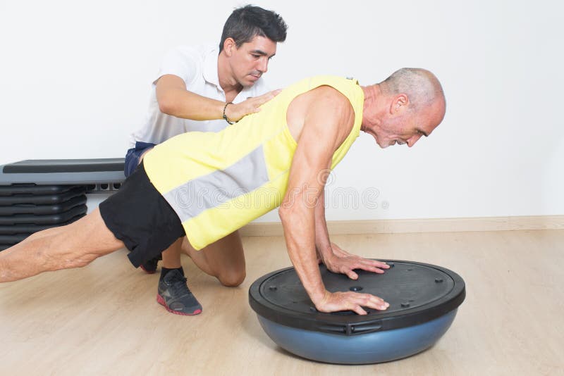 Senior making push ups stock photo. Image of people, adult - 47728990