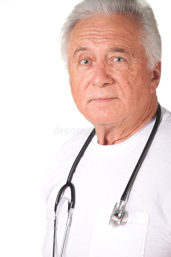 Senior male doctor stock photo. Image of background, health - 28474068