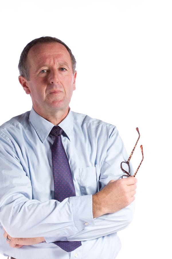 Senior male executive stock image. Image of caucasian - 7022987