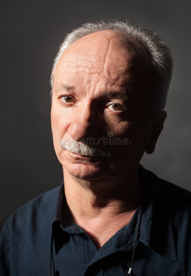 Senior man stock photo. Image of facial, looking, mature - 26440524