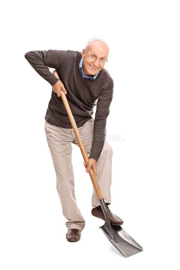 430 Man Shovel Dig Isolated Stock Photos - Free & Royalty-Free Stock ...