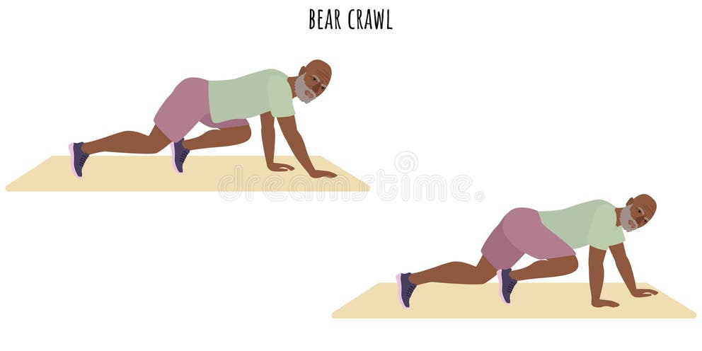 Bear Crawl Stock Illustrations – 204 Bear Crawl Stock Illustrations ...