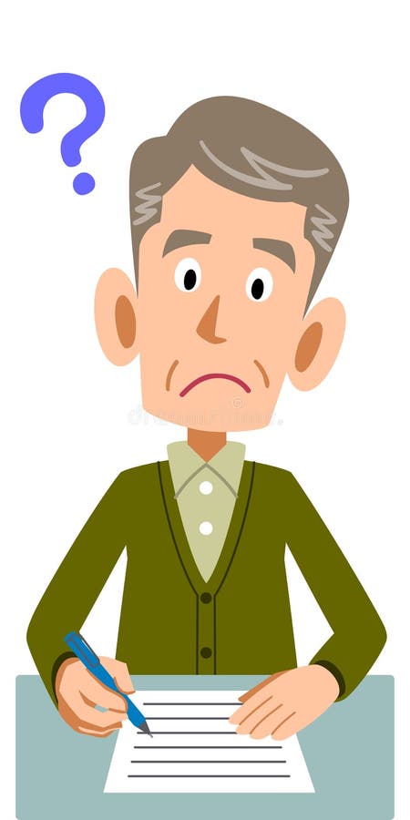 Filling Form Out Stock Illustrations – 389 Filling Form Out Stock ...