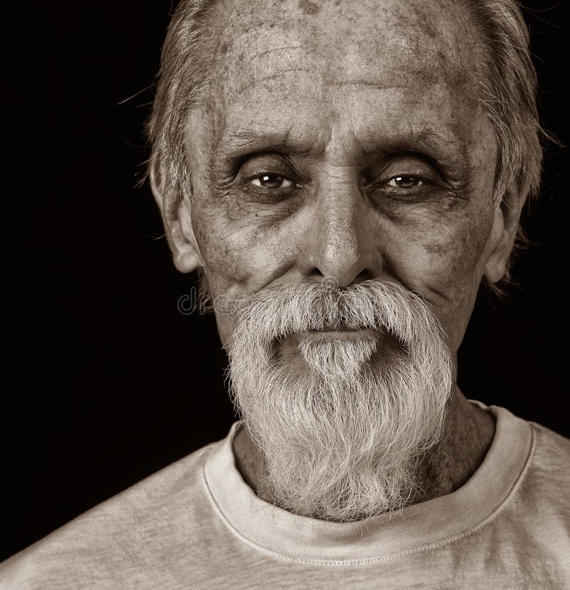 Senior man stock image. Image of thoughtful, model, person - 38354501