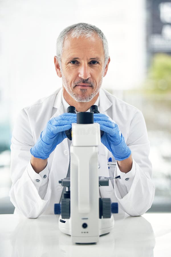 Science, Serious and Portrait of a Black Woman in a Lab with a Suit for ...