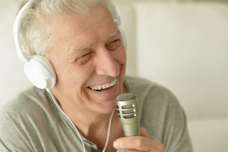 1,014 Old Man Singing Microphone Stock Photos - Free & Royalty-Free ...