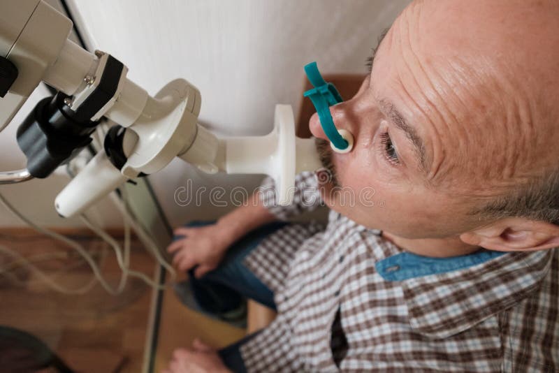 Spirometry Test Adult Stock Photos - Free & Royalty-Free Stock Photos ...