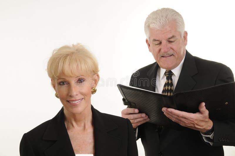 Senior Management stock photo. Image of couple, senior - 18161342