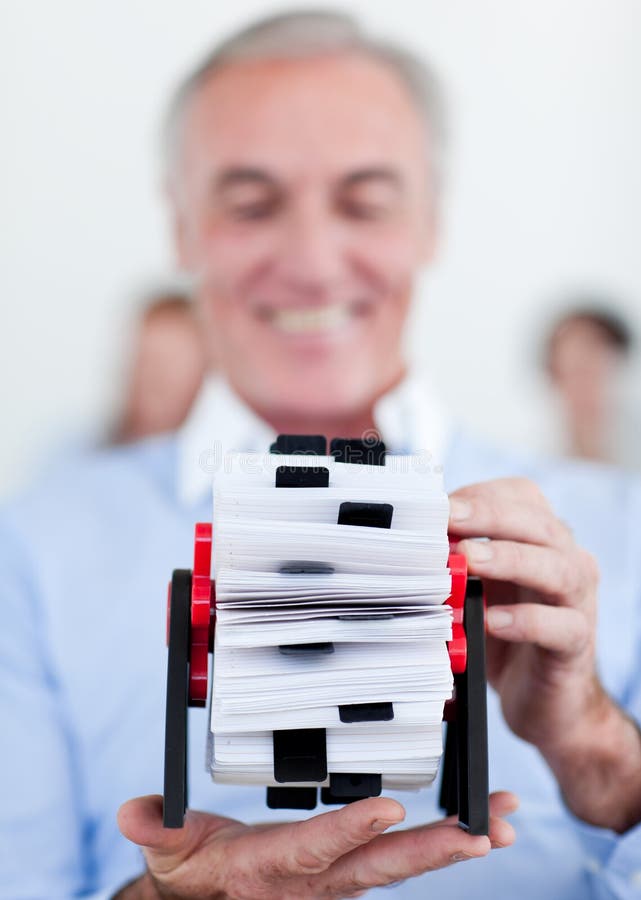 Senior Manager Wearing Glasses Stock Photo - Image of corporate ...