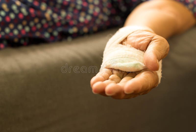 Senior Patient with Drip in Hospital Stock Image - Image of medical ...