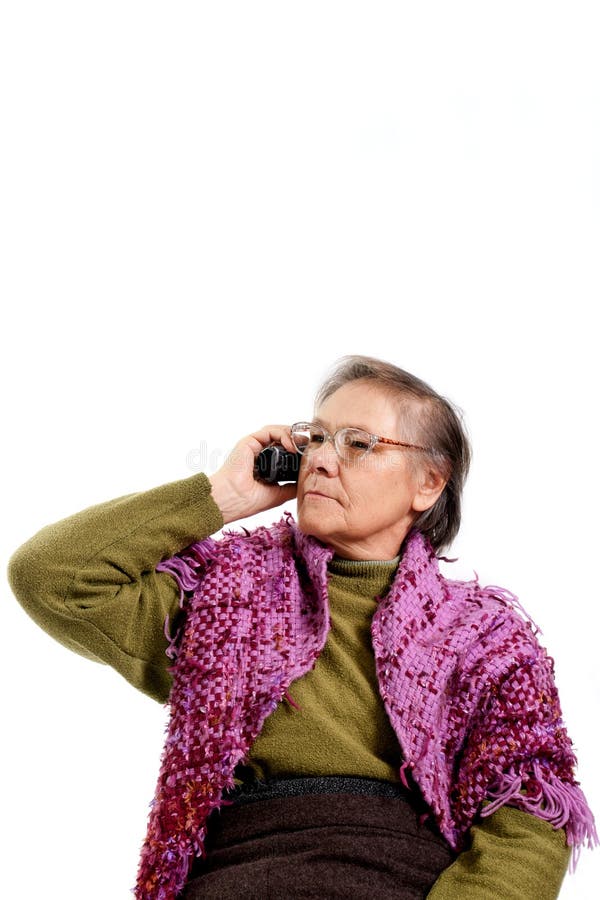 Senior Portrait - Cell Phone Stock Image - Image of portrait ...