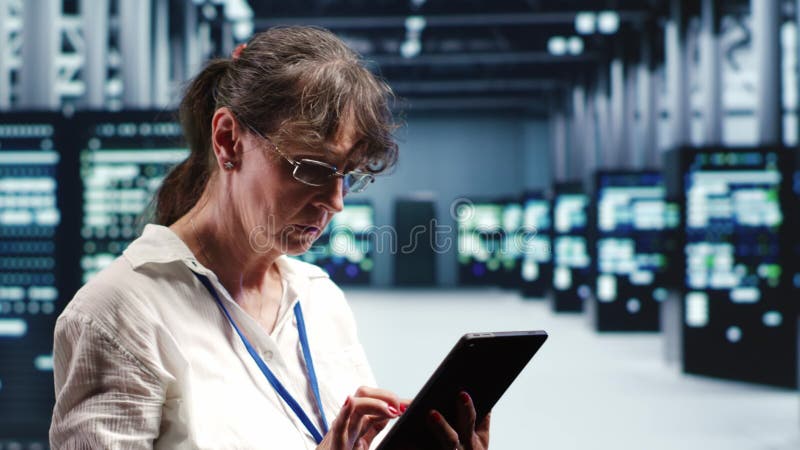 Server Farm with AI Supercomputers Stock Footage - Video of computing, equipment: 289694286