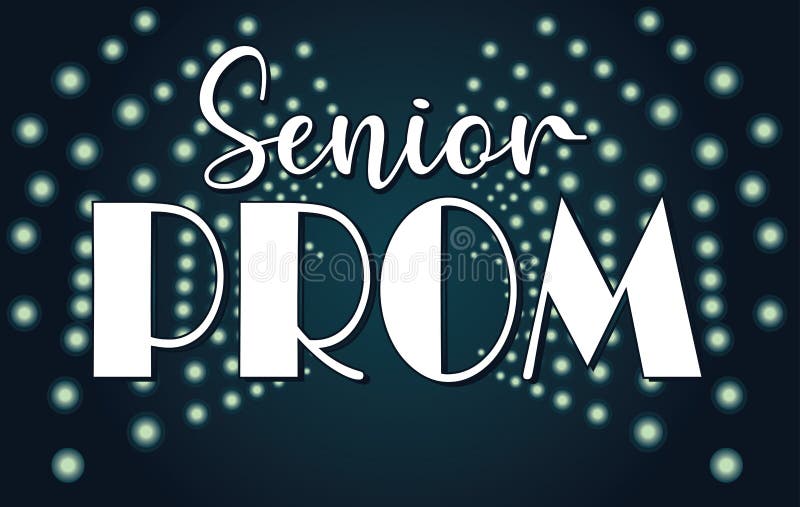 Senior Prom Lighted Background with Dance Floor Stock Vector ...