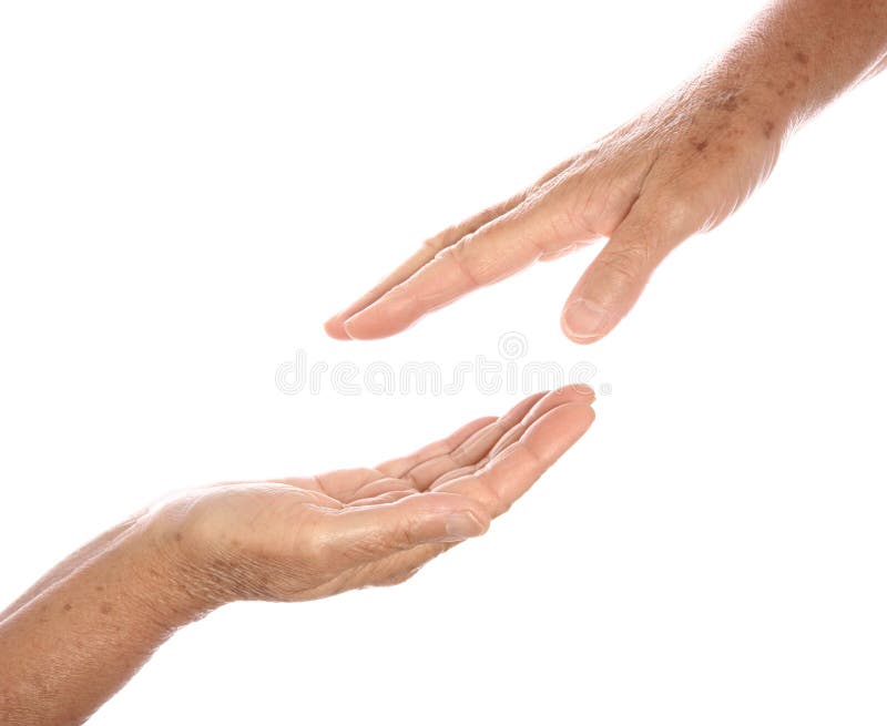 Senior reaching for help stock photo. Image of concept - 2430350