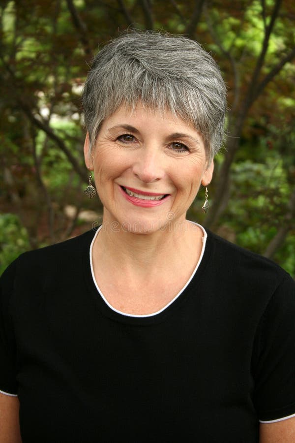 Senior Retired Woman stock photo. Image of older, retired - 9376984