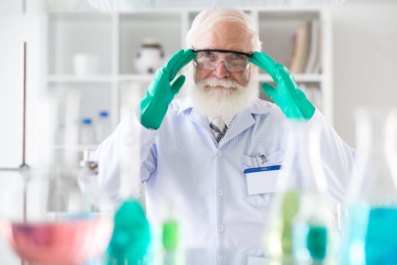 Senior scientist stock image. Image of scientist, intelligent - 66754573