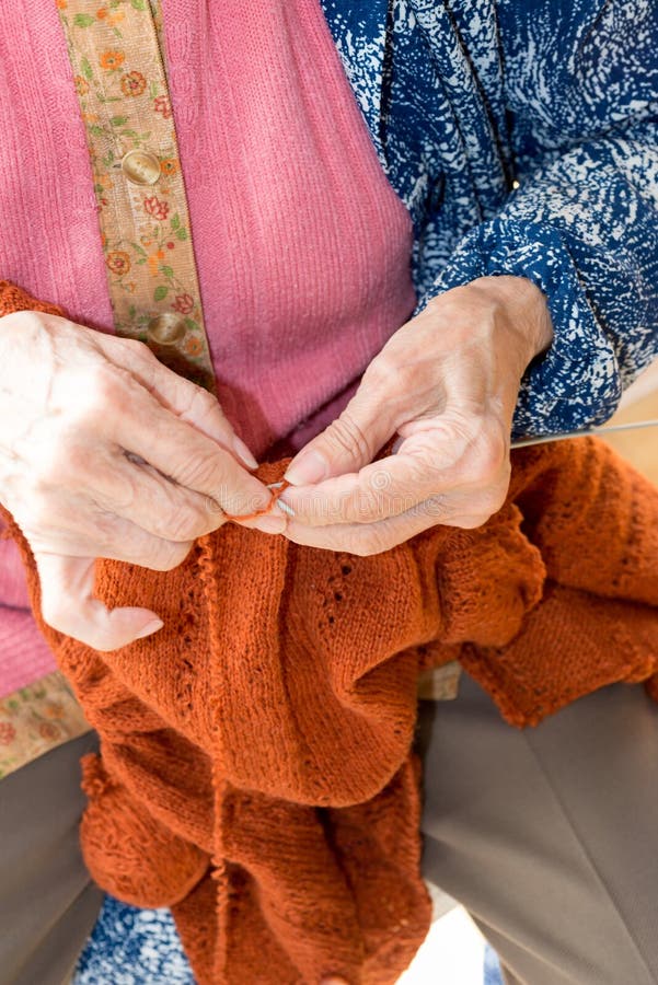 Senior sewing stock photo. Image of health, grandma, women - 67559880