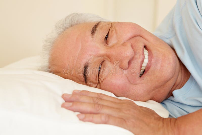 Senior Taiwanese Man Resting Stock Image - Image of lifestyle, person ...