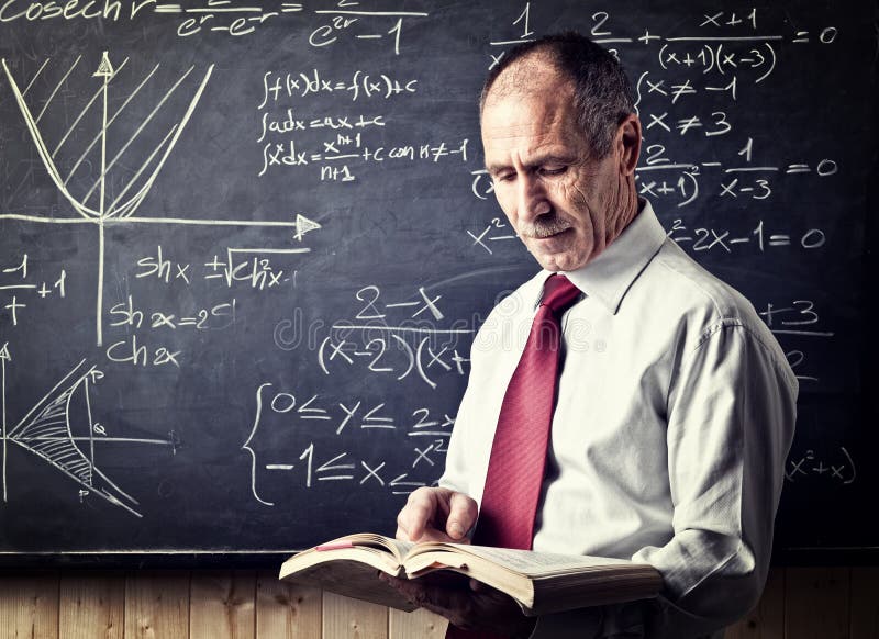 Senior teacher stock photo. Image of teach, caucasian - 35505214