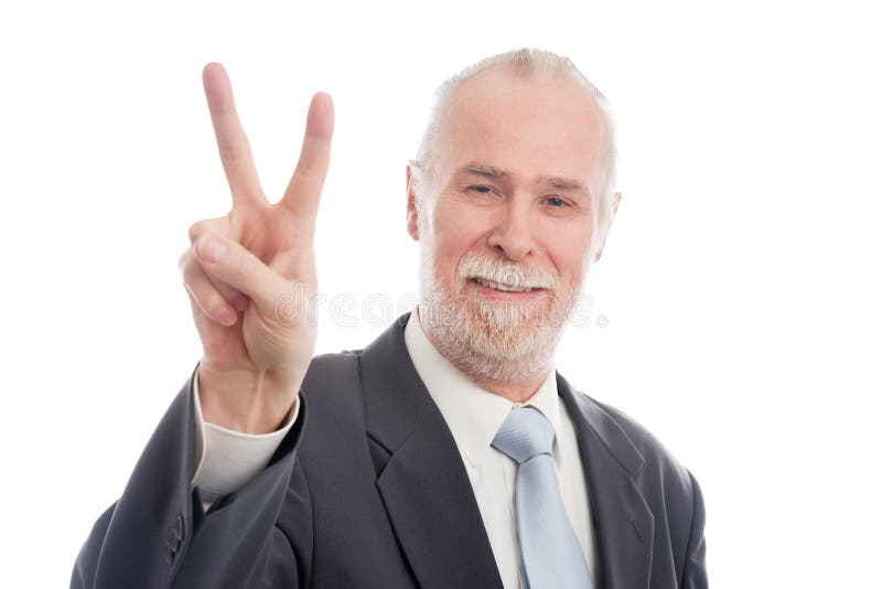 The victory sign stock image. Image of corporate, professional - 16586877