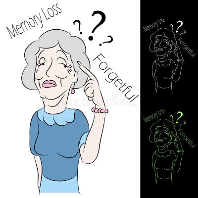 Memory Loss Cartoon Stock Illustrations – 1,368 Memory Loss Cartoon ...
