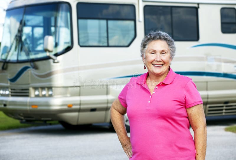 Luxury Motor Home stock image. Image of camping, park - 10650199