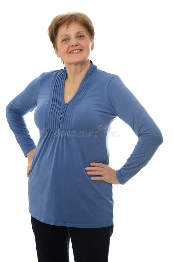 Happy Senior Woman Over Sixty Years Old Stock Photos - Free & Royalty ...