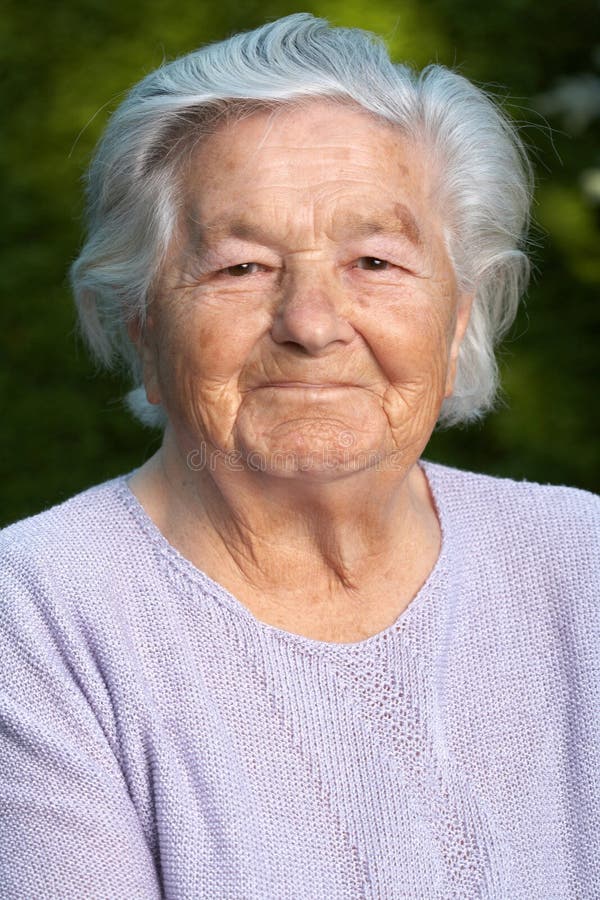 Old Woman Smiling stock photo. Image of laughing, citizen - 16142950