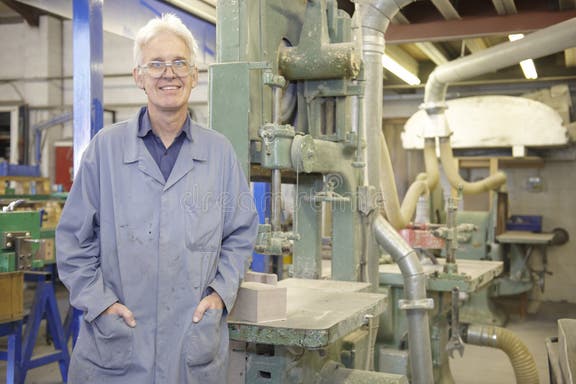 Senior worker stock photo. Image of senior, operator - 14218400