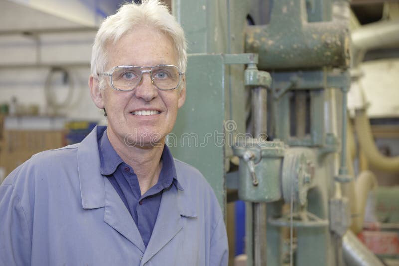 Senior worker stock photo. Image of career, employee - 14218490