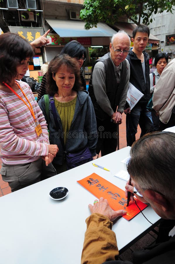 Senior Writing Greeting Paper Editorial Photography - Image of write ...