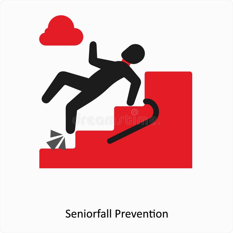 Seniorfall Prevention Stock Illustrations – 1 Seniorfall Prevention ...