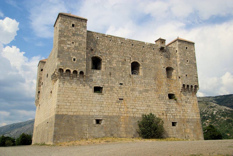 Senj stock photo. Image of ruin, wall, travel, high, nehaj - 13224016