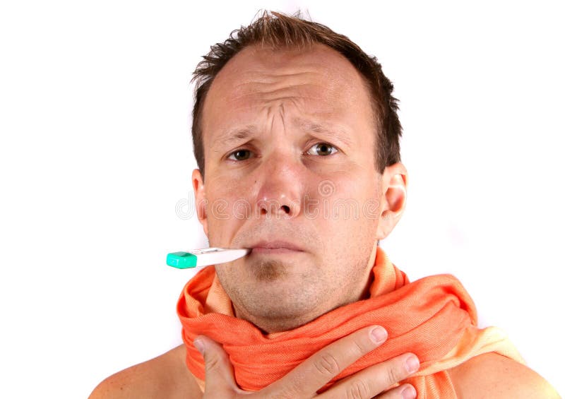 Sensación enfermo imagen de archivo. Imagen de enfermedad - 3391185