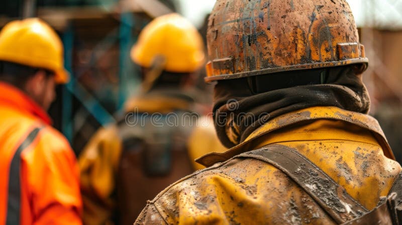 A Sense of Camaraderie and Teamwork is Evident As Workers Successfully ...